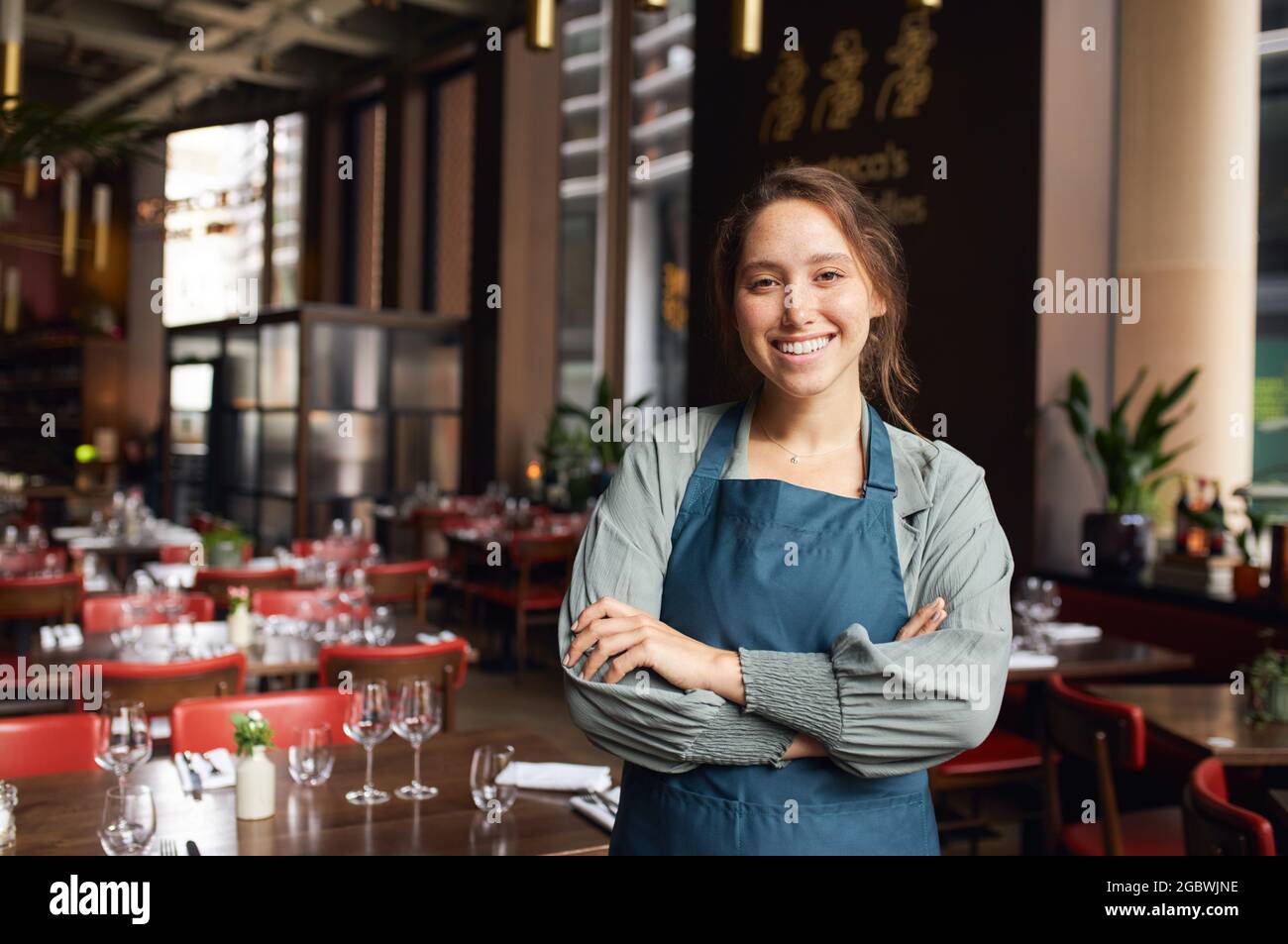 Gérant de restaurant Banque de photographies et d’images à haute ...
