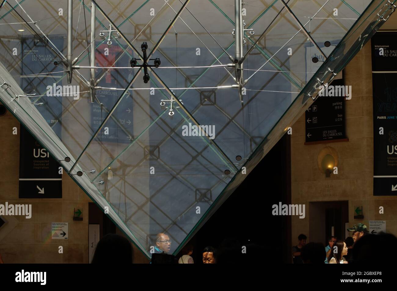 La pyramide inversée Banque de photographies et d’images à haute ...