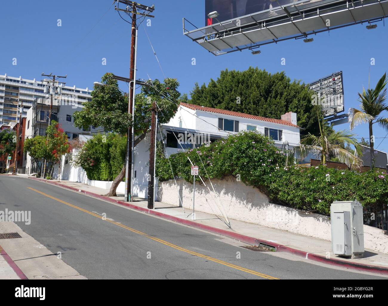 West Hollywood, Californie, États-Unis 5 août 2021 UNE vue générale de ...