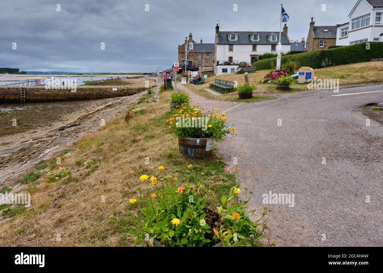 Findhorn bay sands Banque de photographies et d’images à haute ...