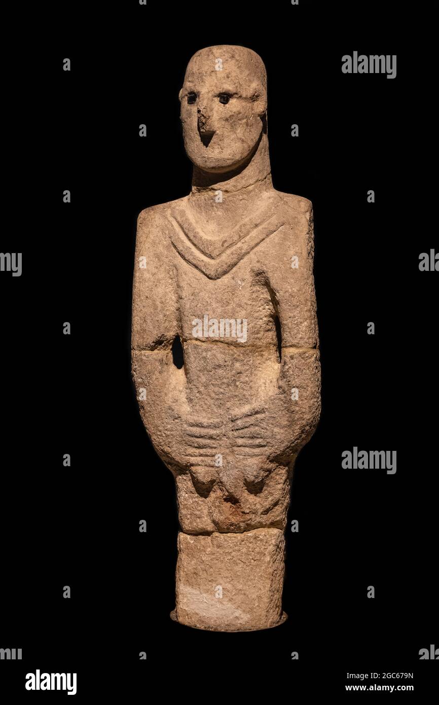 La statue d'Urfa Balikligol qui est la plus ancienne statue connue ...