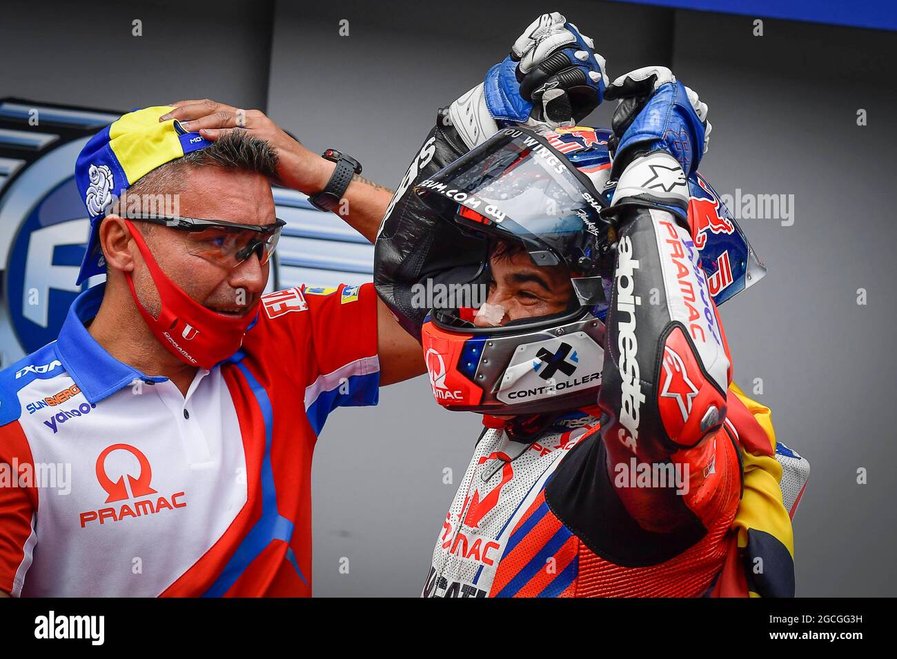 Courses au Grand Prix de Styrie MotoGP Michelin au circuit Red Bull Ring, Spielberg, Autriche ...