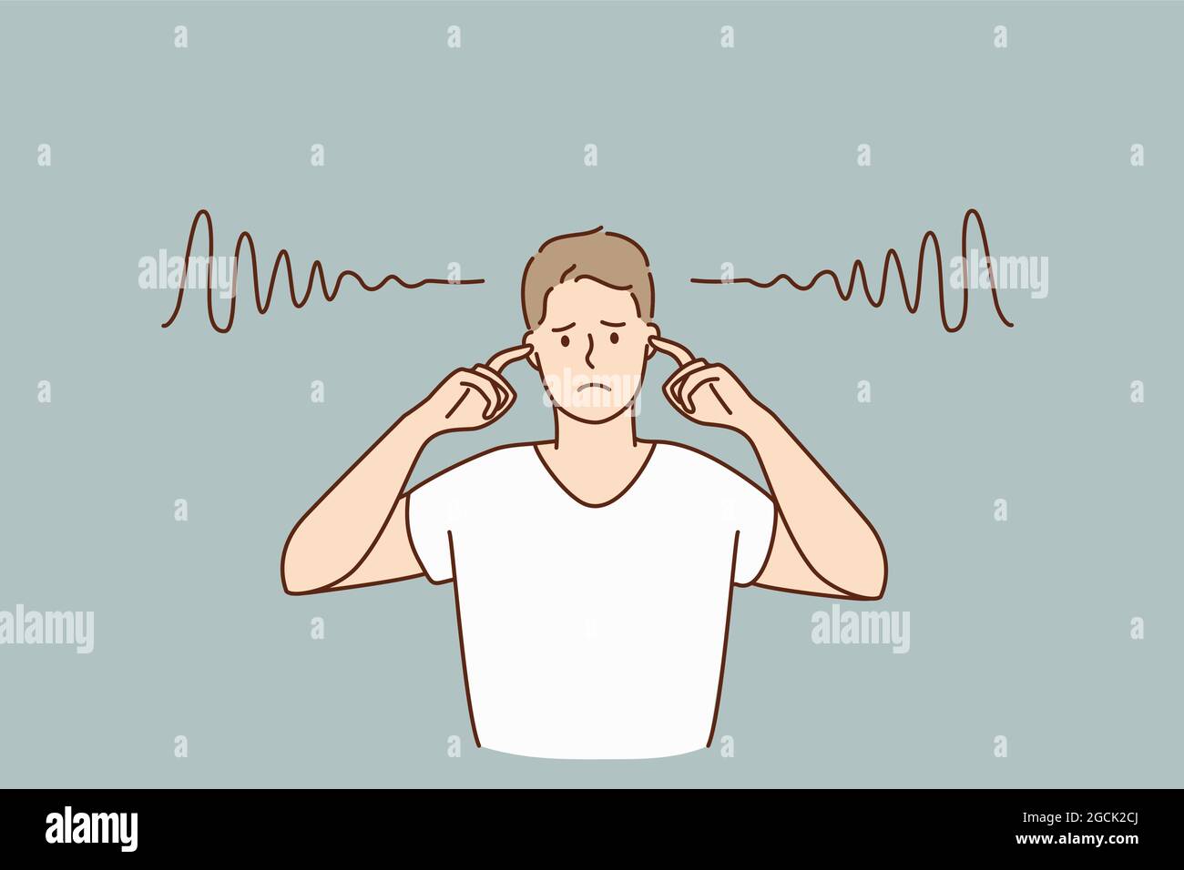 Interdit De Crier Banque d'images vectorielles - Alamy