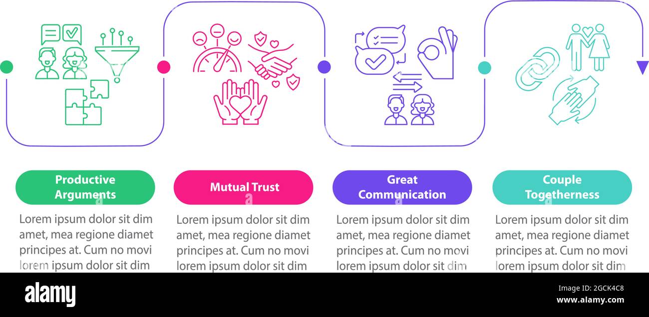 Confiance mutuelle Banque d'images vectorielles - Alamy