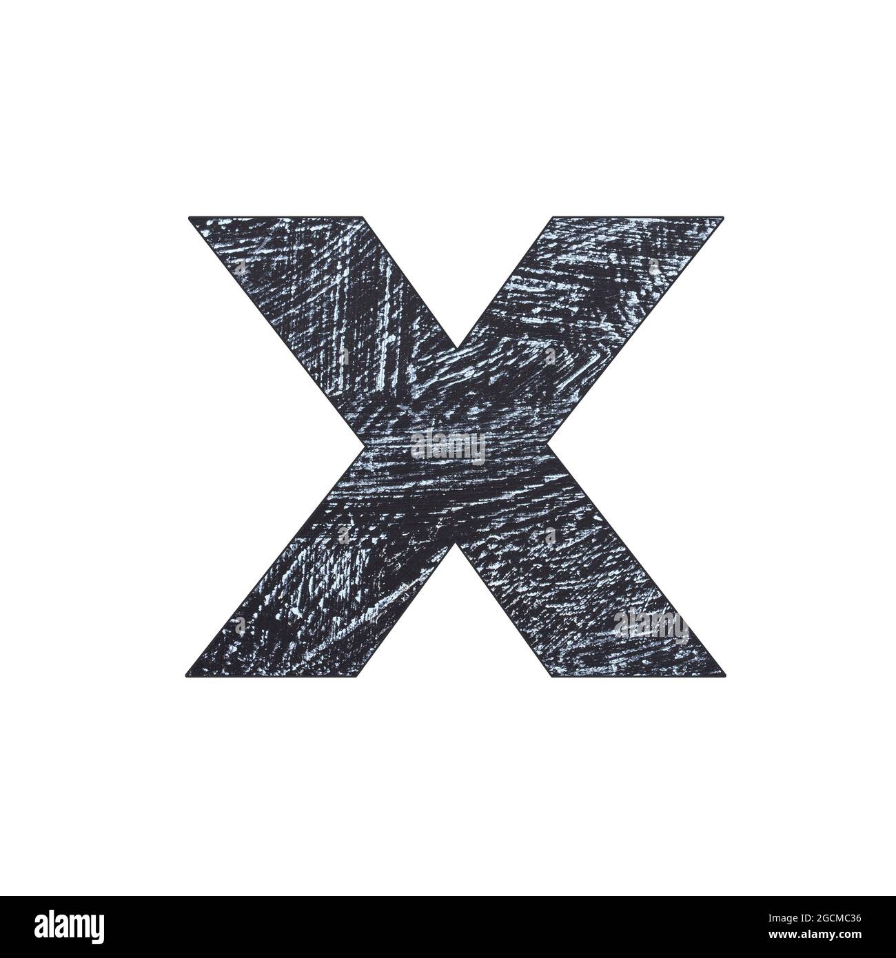 Lettre x minuscule Banque de photographies et d’images à haute ...