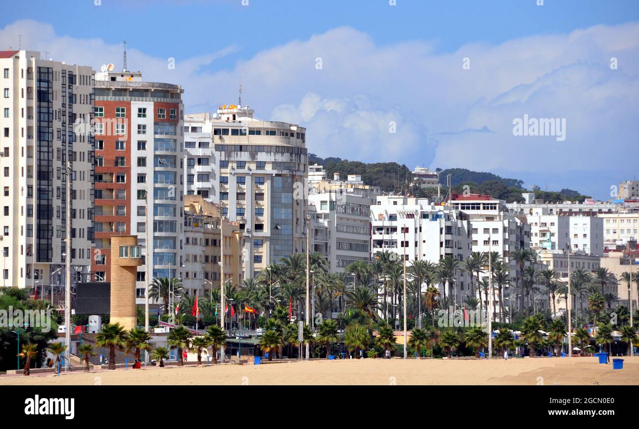 La ville mythique de Tanger au Maroc Photo Stock - Alamy