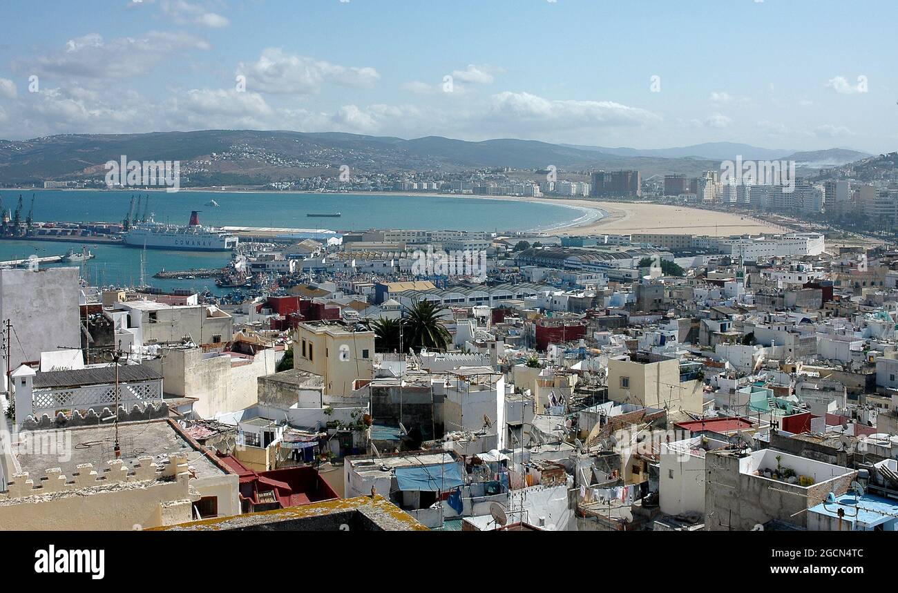La ville mythique de Tanger au Maroc Photo Stock - Alamy