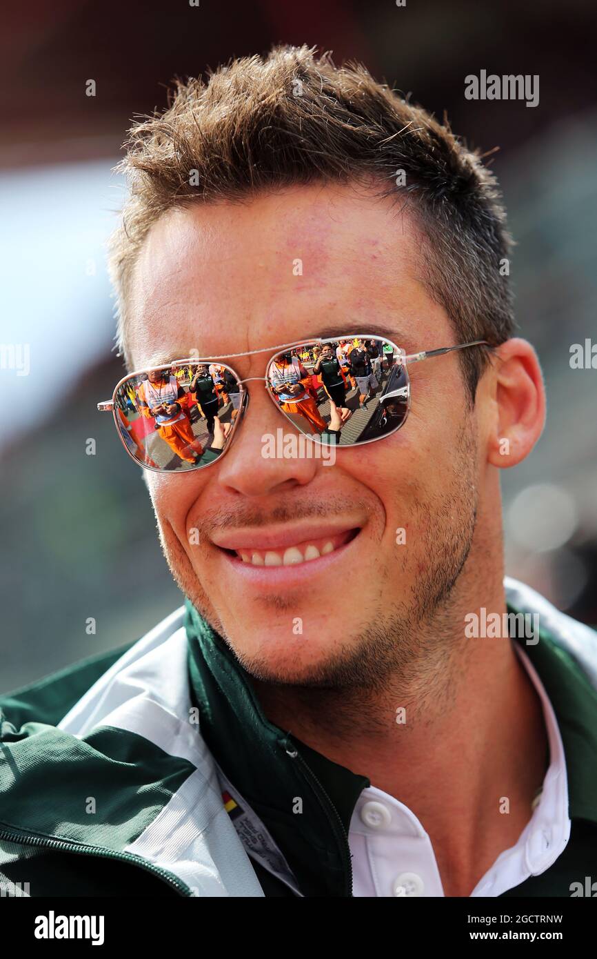 Andre Lotterer (GER) Caterham F1 Team sur le défilé des pilotes. Grand ...
