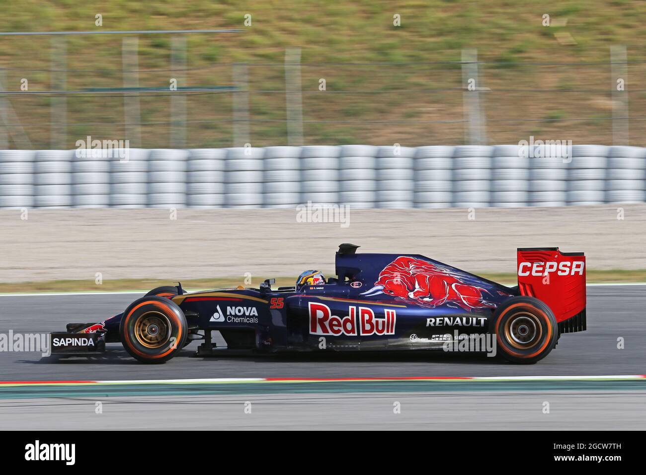 La scuderia toro rosso str10 de carlos sainz jr Banque de photographies et d’images à haute ...