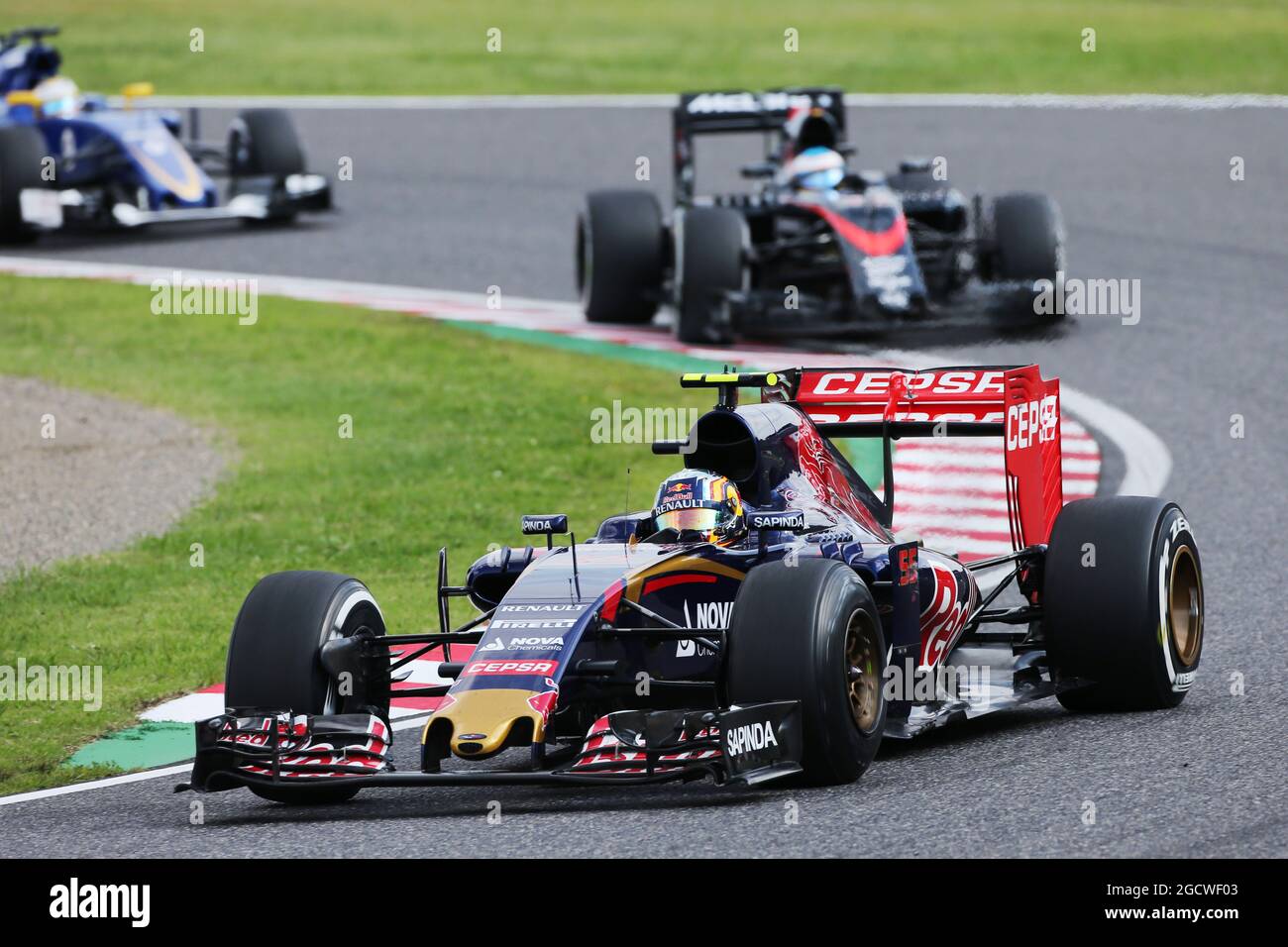La scuderia toro rosso str10 de carlos sainz jr Banque de photographies ...