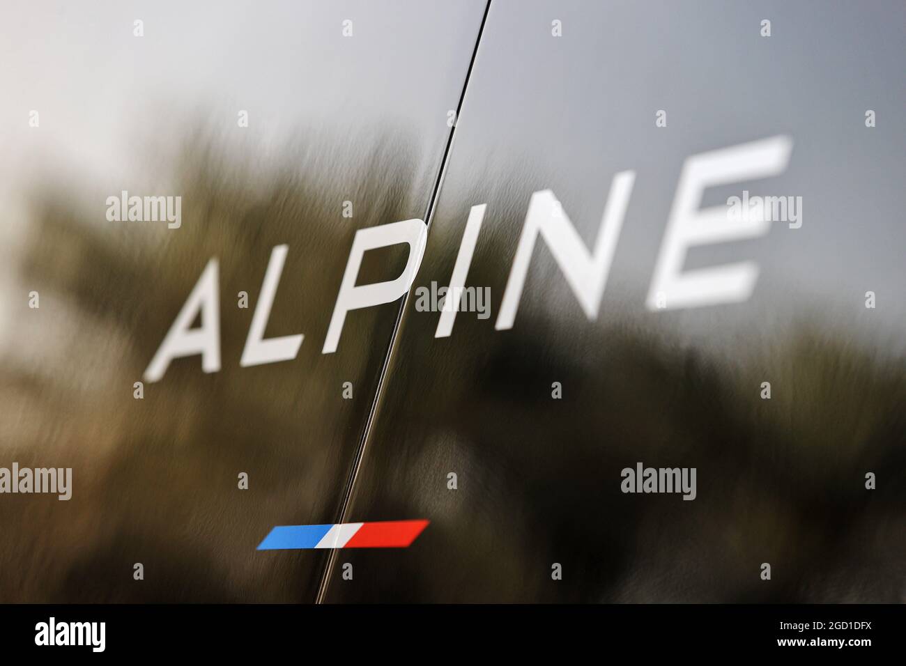 Logo de l'équipe alpine de f1 Banque de photographies et d’images à ...