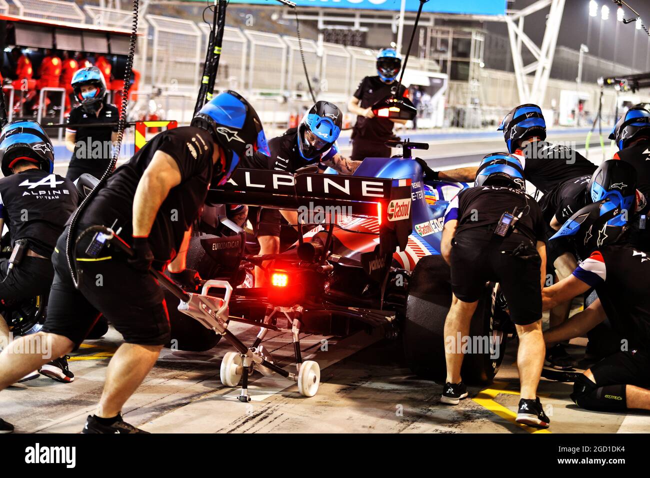 Équipe Alpine De F1 Stand Banque d'image et photos - Alamy