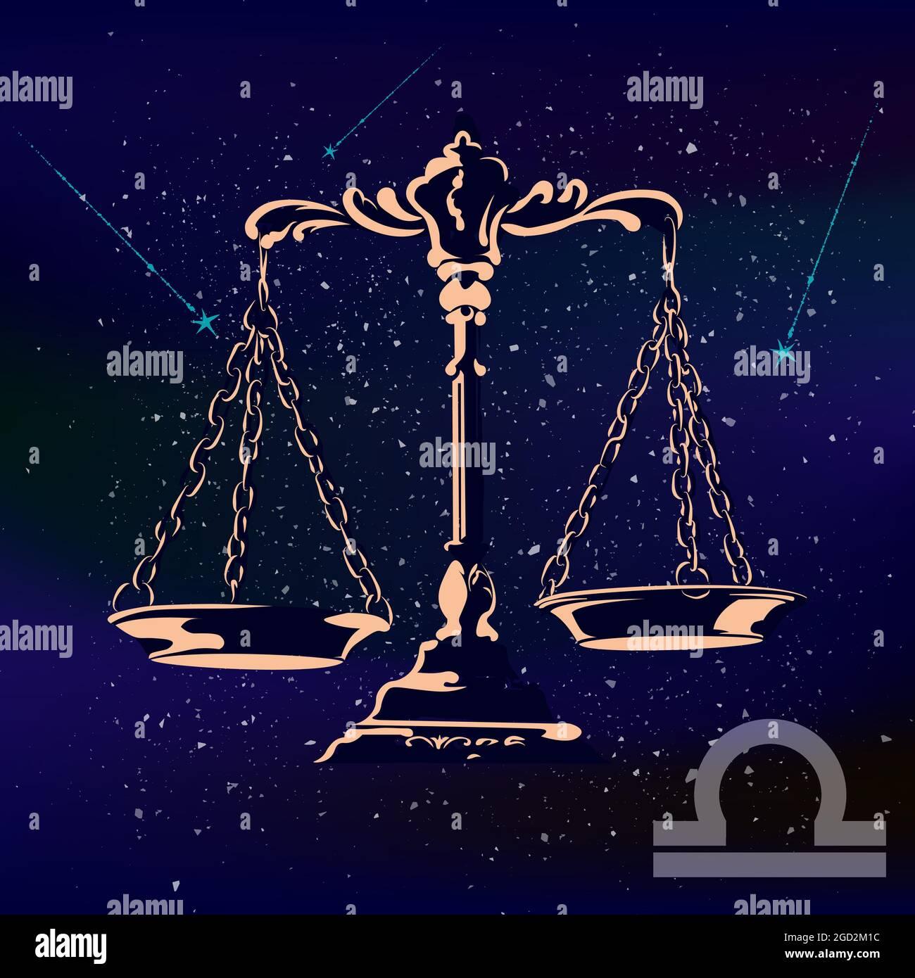 Signe zodiaque balance Banque de photographies et d’images à haute ...