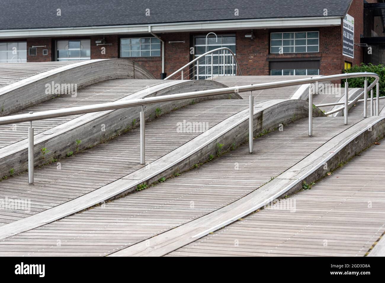 Toronto front de mer wavedeck Banque de photographies et d’images à ...