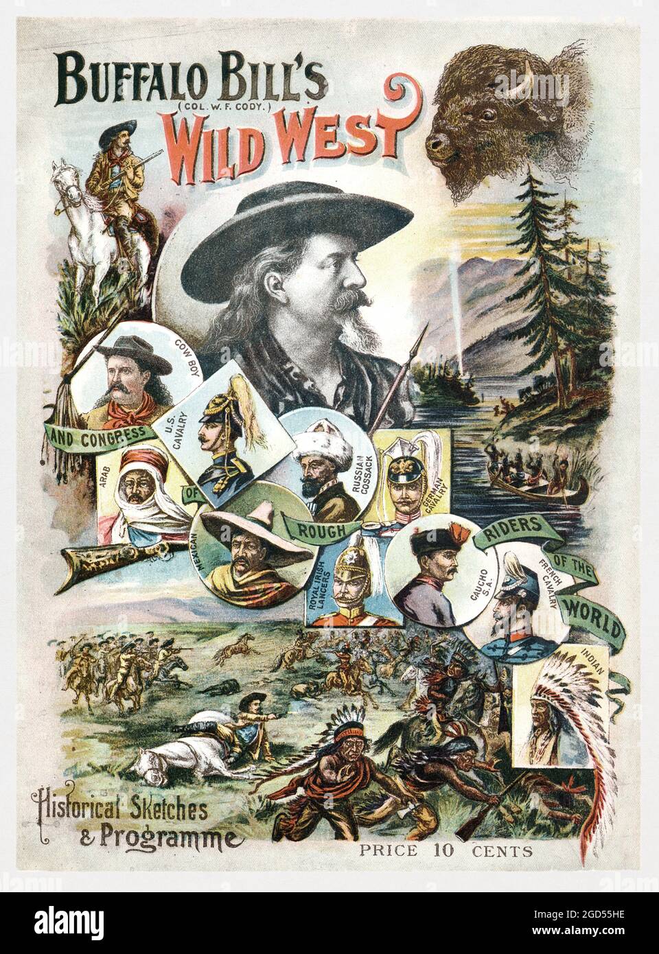 Buffalo bill poster Banque de photographies et d’images à haute ...