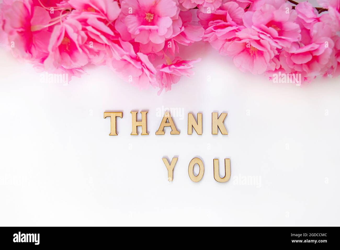 Carte de remerciement roses Banque de photographies et d’images à haute ...