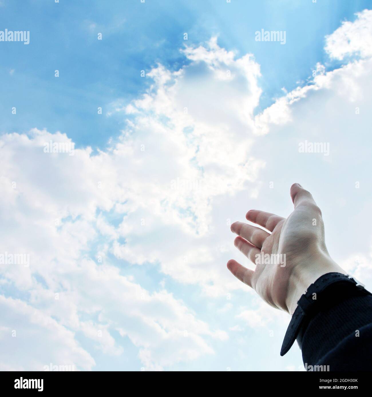 Avec la main tendue free Banque de photographies et d’images à haute ...