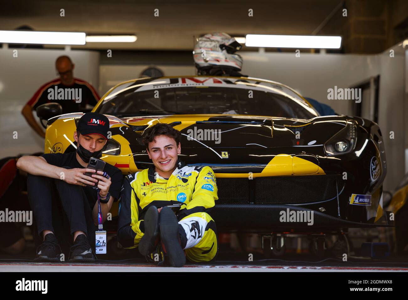 Le Mans, France. 14 août 2021. Neubauer Thomas (fra), JMW Motorsport ...
