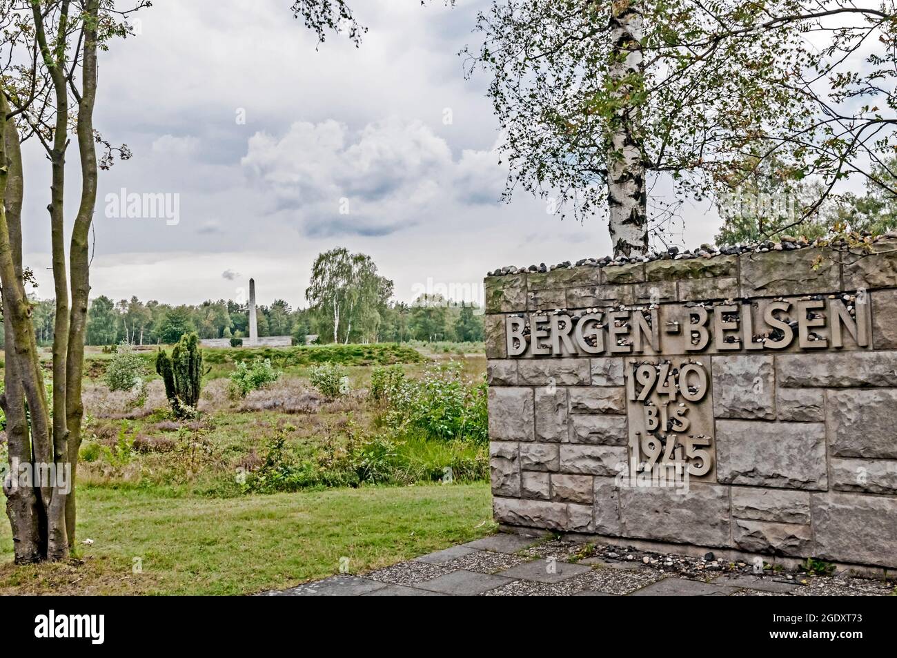 Konzentrationslager Bergen-Belsen Camp de concentration de Bergen ...