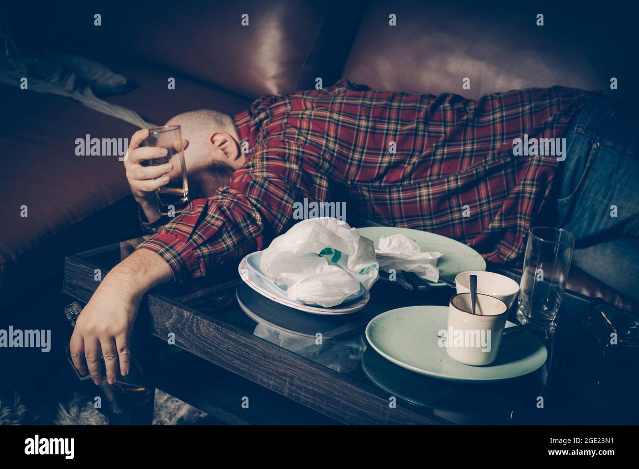 Alcool alcoolisme alcoolique Banque de photographies et d’images à ...