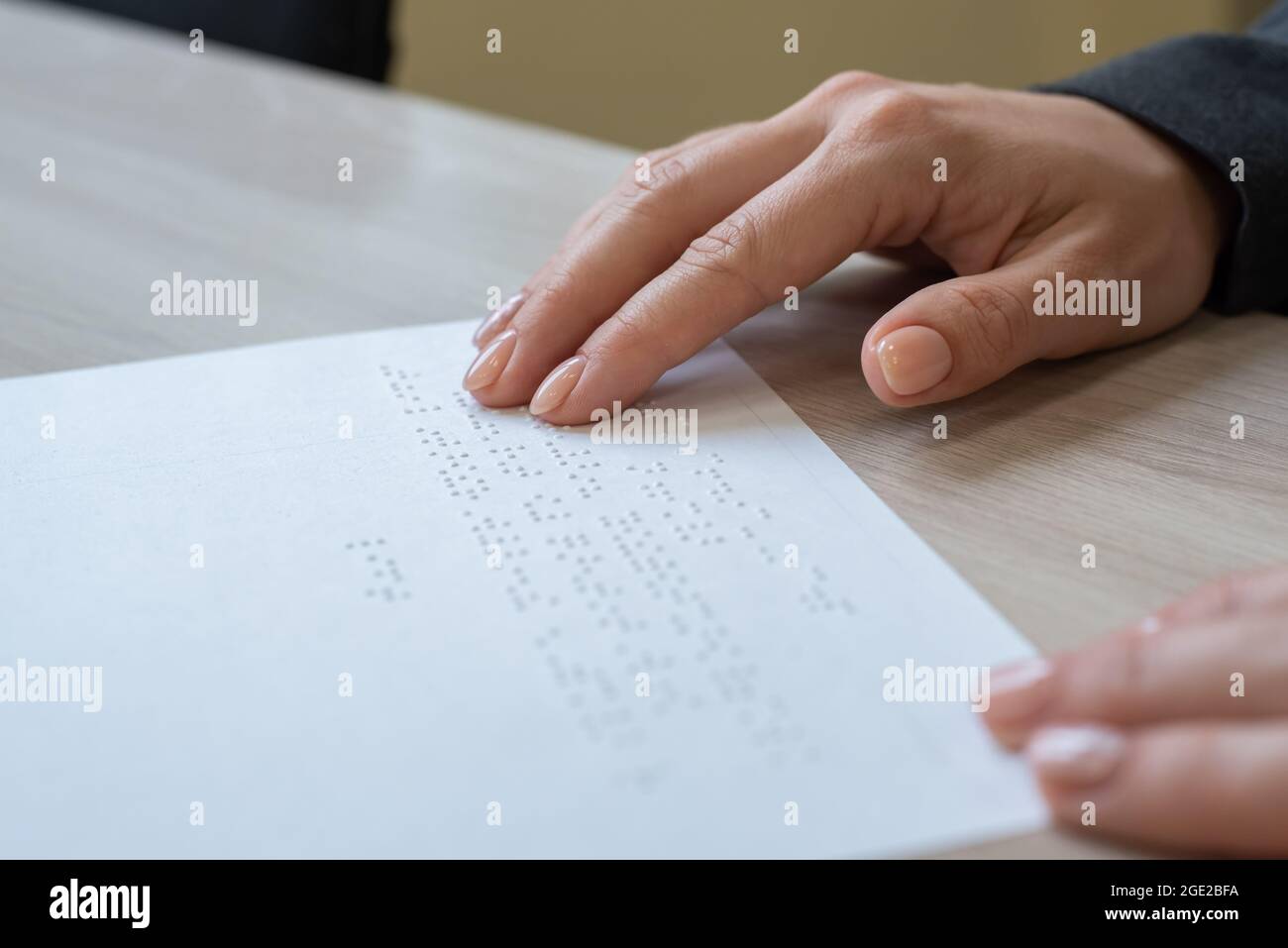 Braille Code Banque d'image et photos - Alamy