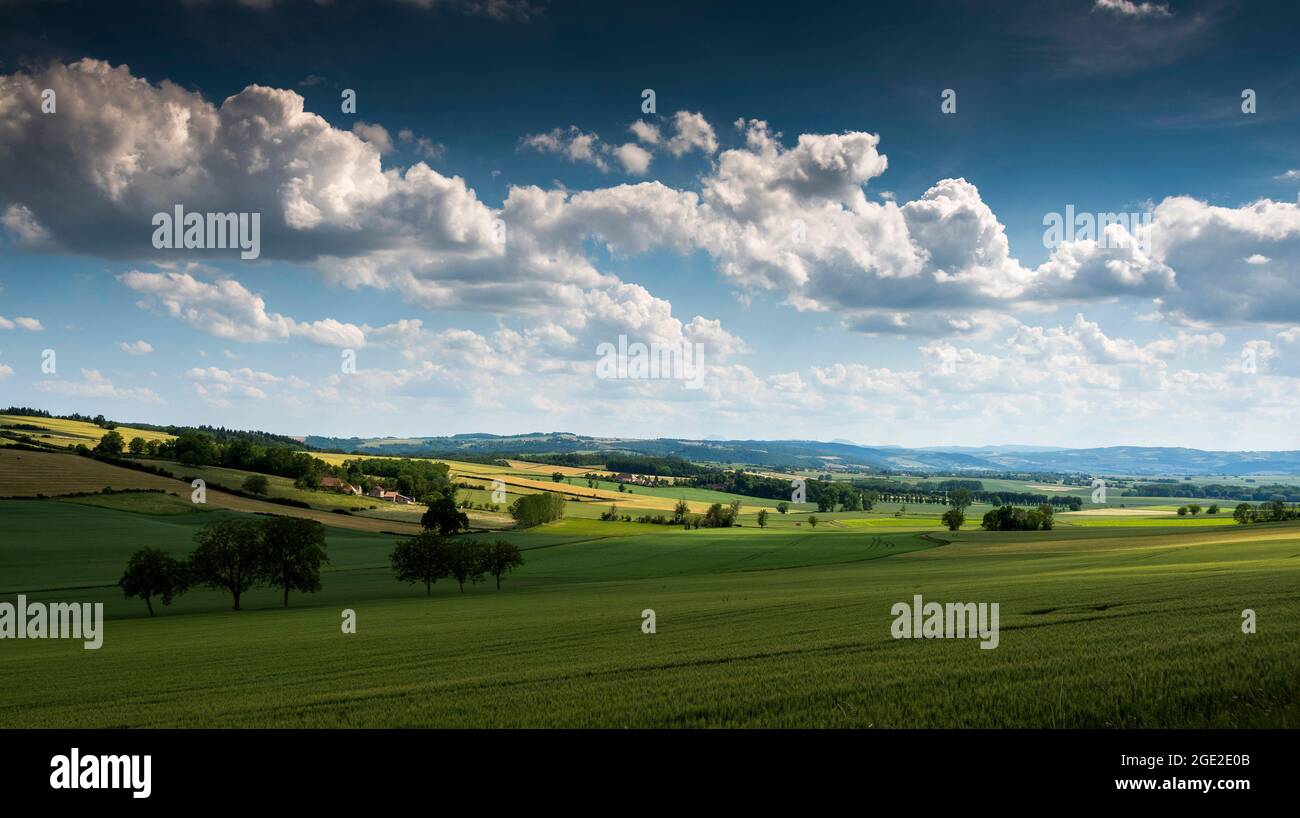 Paysage de bocage Banque de photographies et d’images à haute ...