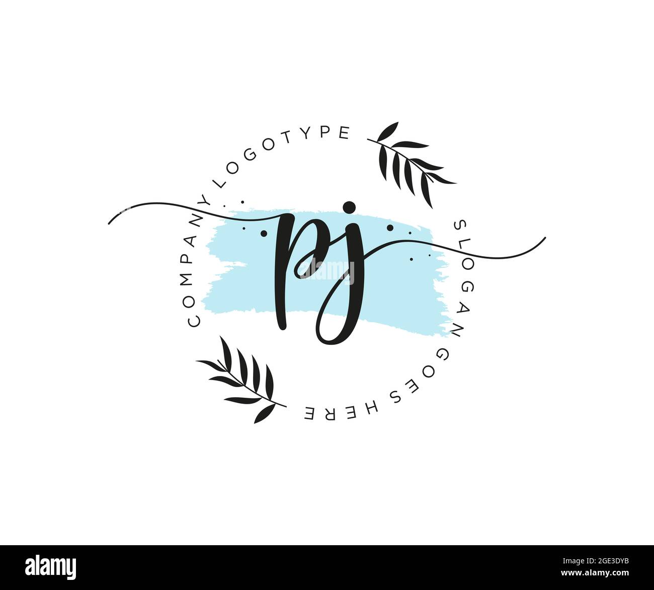 Pj signature Banque de photographies et d’images à haute résolution - Alamy