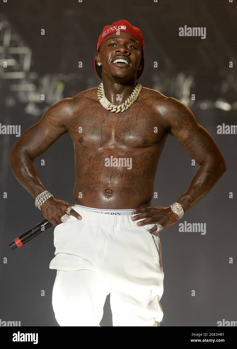 Miami - FL - 20210725 Da Baby se produit lors du Rolling Loud Music ...