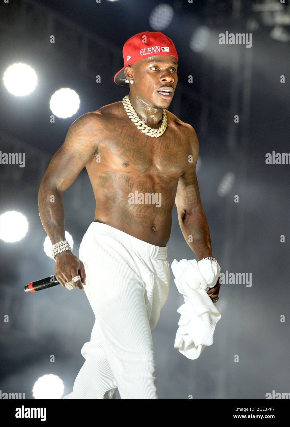 Miami - FL - 20210725 Da Baby se produit lors du Rolling Loud Music ...