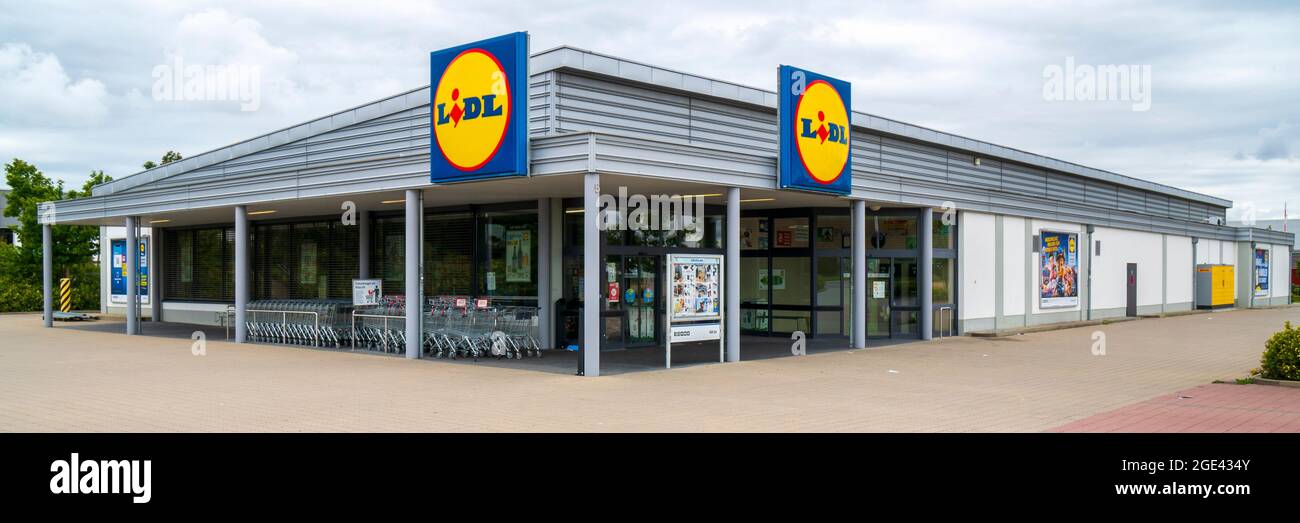 Lidl supermarkt zeichen logo Banque de photographies et d’images à ...