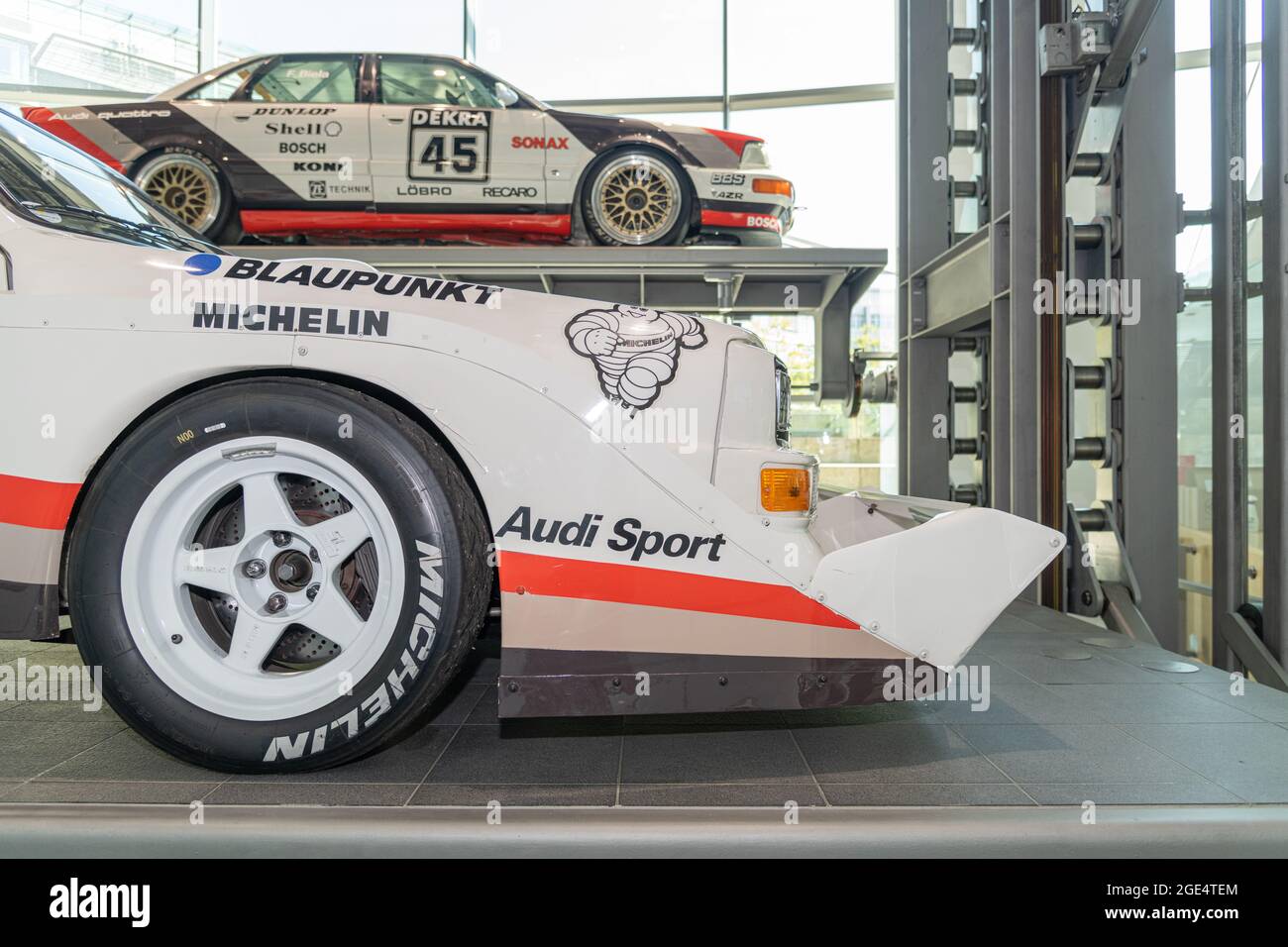 Audi Sport Quattro S1 Pikes Peak du musée Audi Ingolstadt. Cette ...