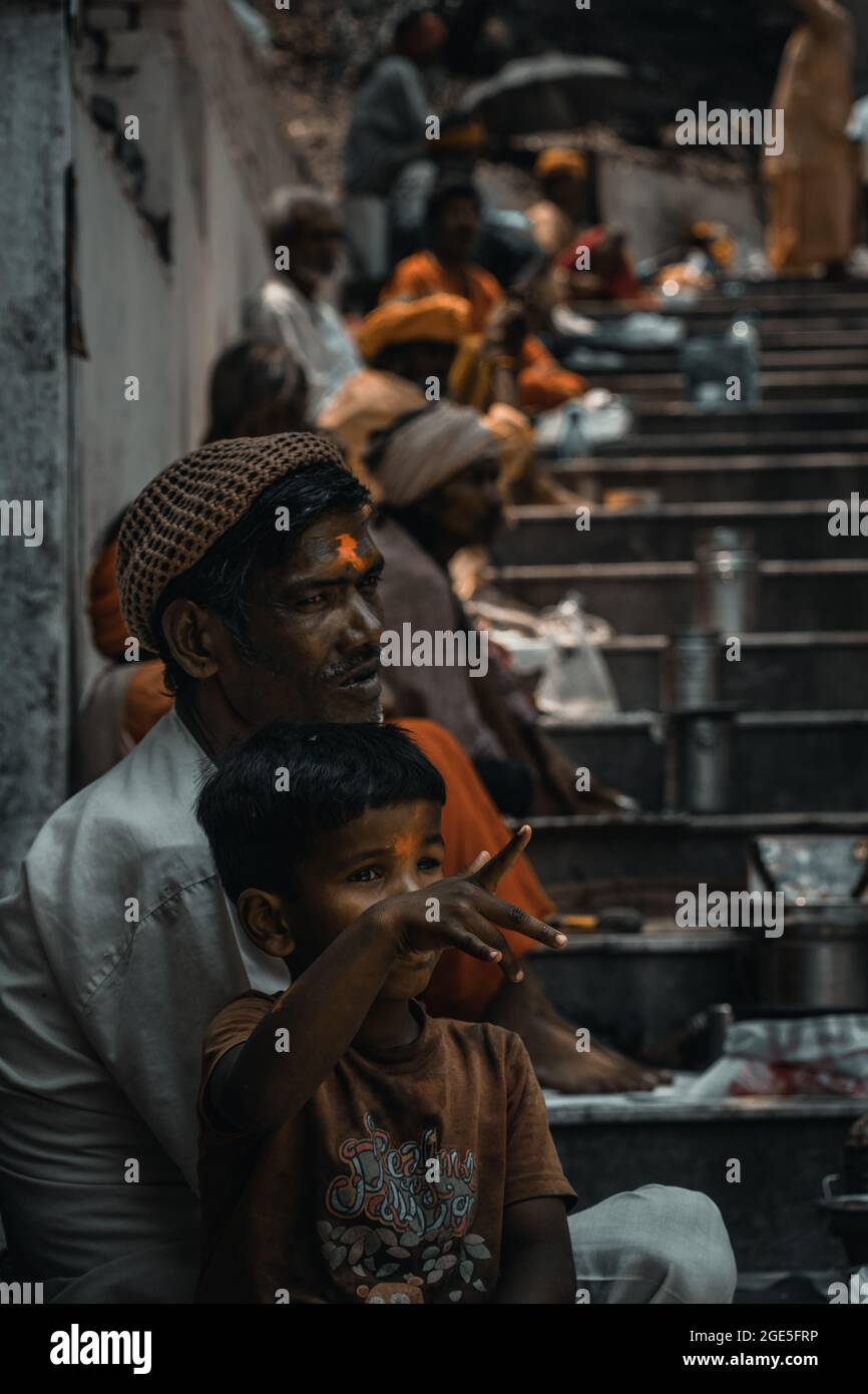 Mendiants enfant indien Banque de photographies et d’images à haute ...