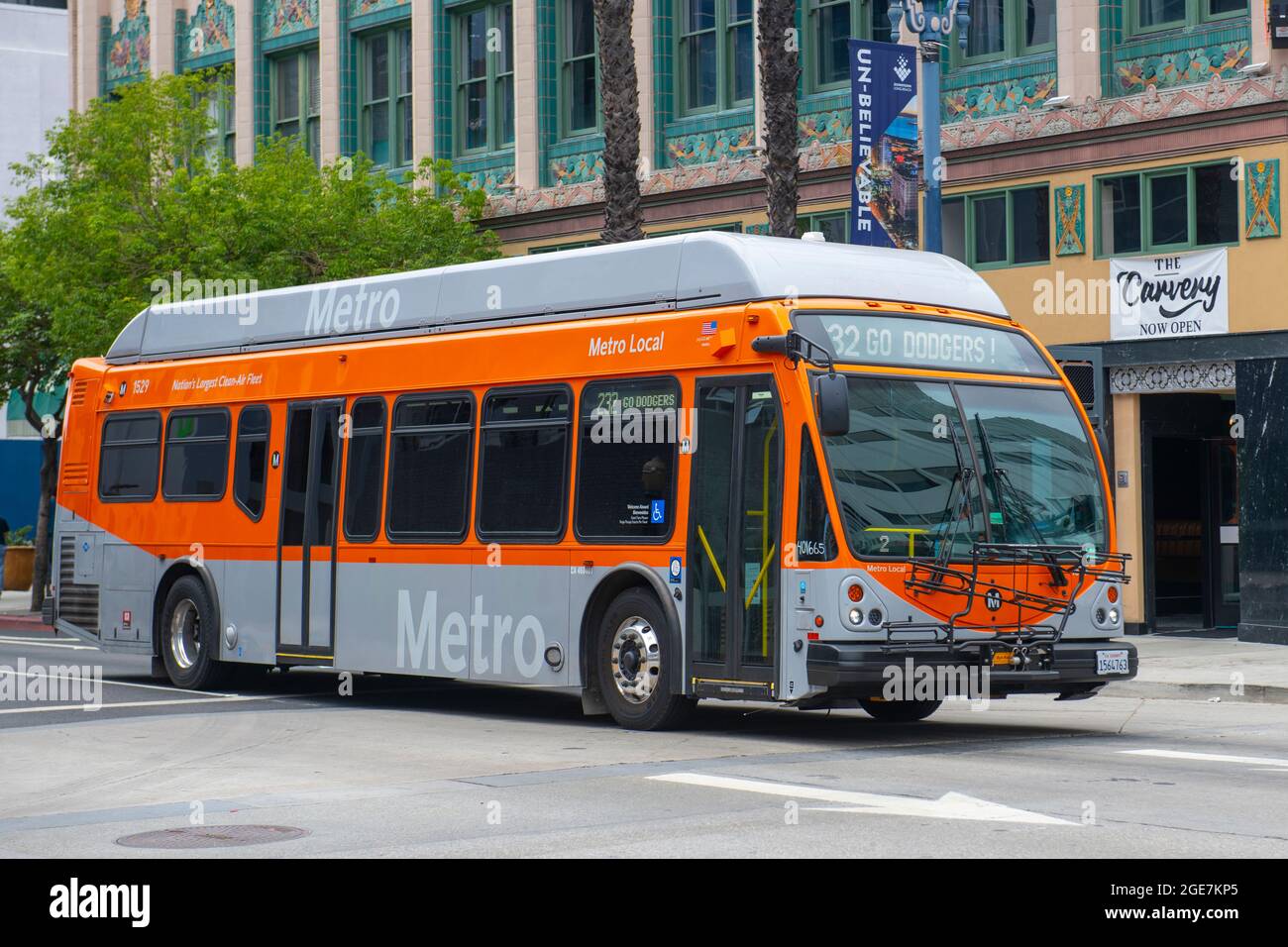 Los angeles county metropolitan transportation authority bus Banque de ...