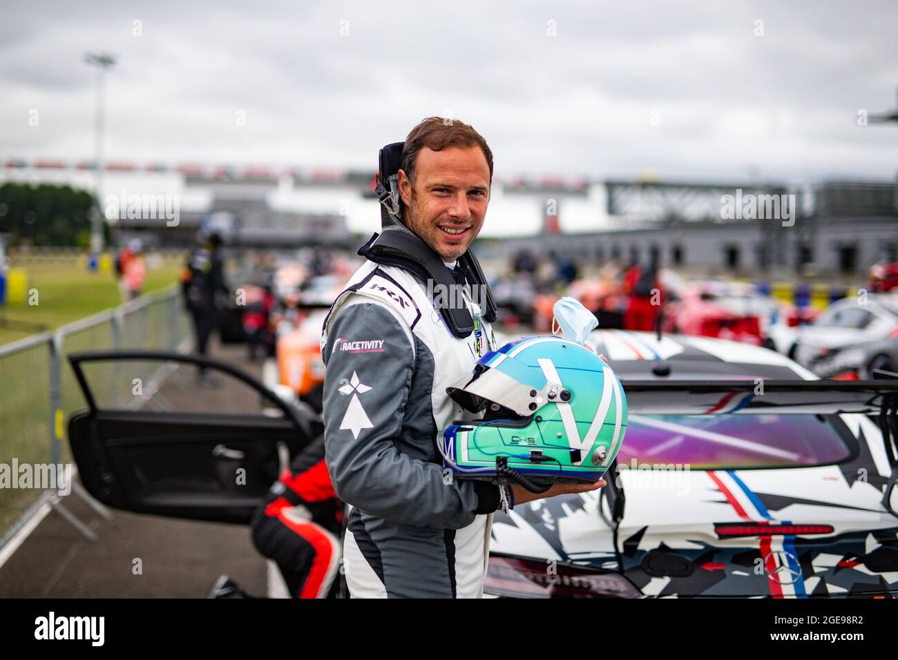 Samani Charles-Henri (fra), course, Mercedes AMG GT3, portrait de la ...