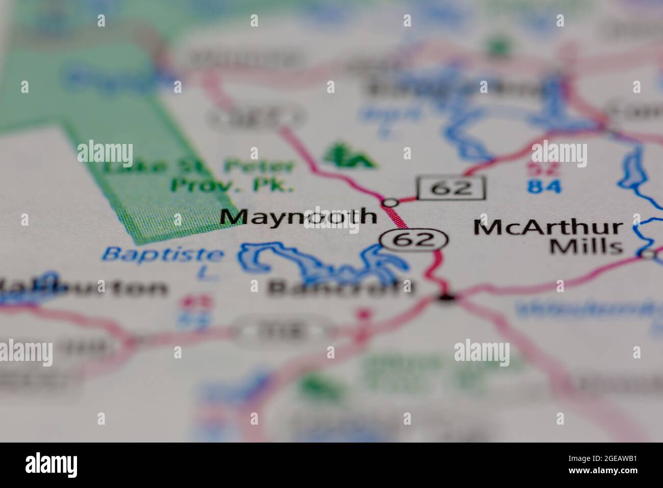 Carte de maynooth Banque de photographies et d’images à haute ...