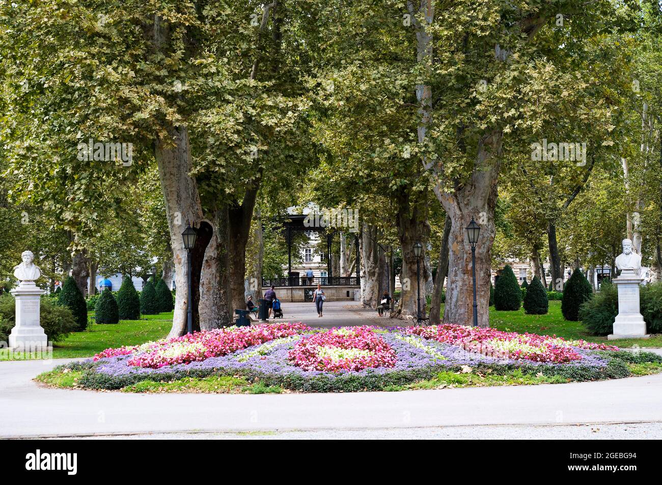Zagreb city park Banque de photographies et d’images à haute résolution ...
