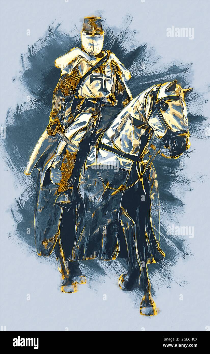 Croisé chevalier Banque de photographies et d’images à haute résolution ...