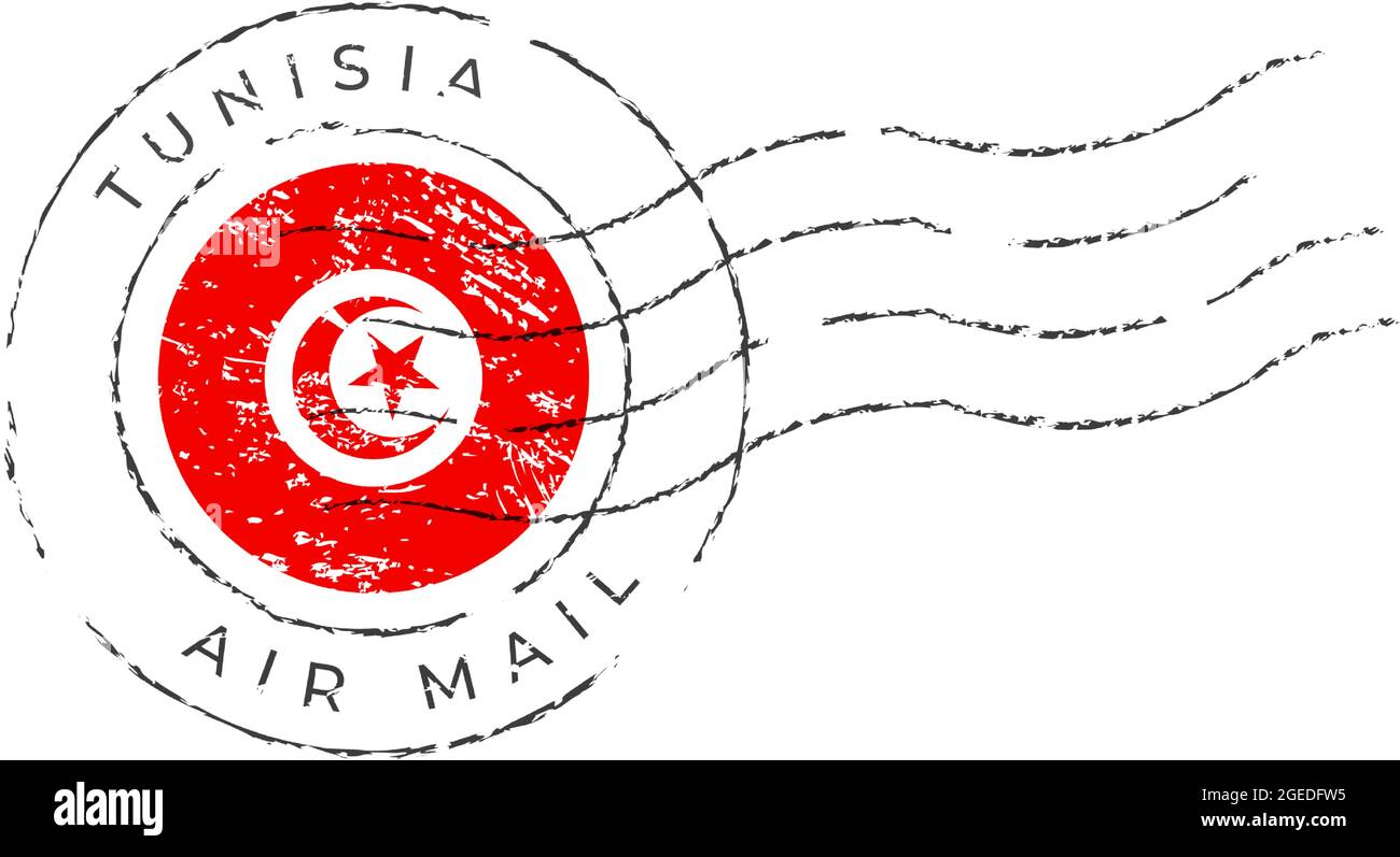 Timbre postal tunisie Banque d'images détourées - Alamy