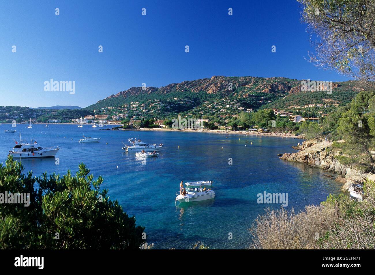 Beach agay var provence france Banque de photographies et d’images à ...