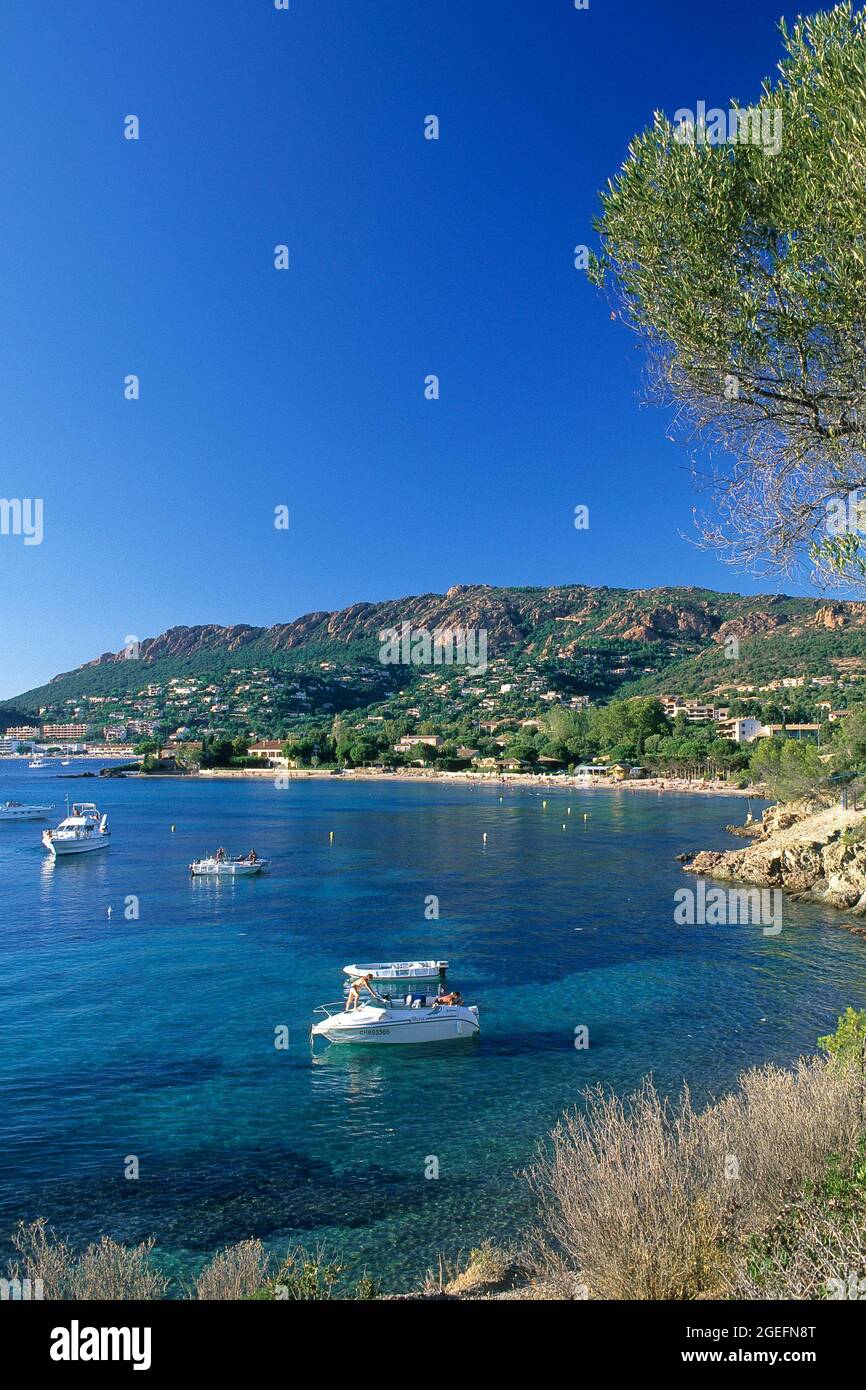 Beach agay var provence france Banque de photographies et d’images à ...