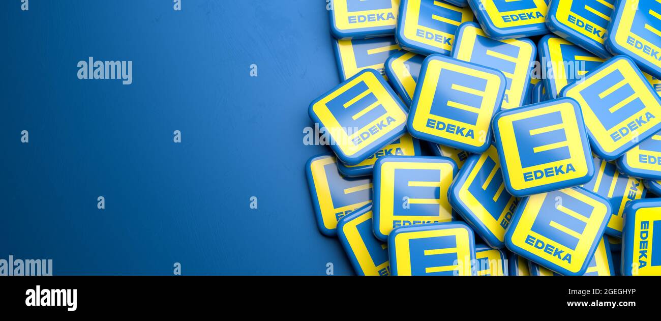 Edeka logo Banque de photographies et d’images à haute résolution - Alamy