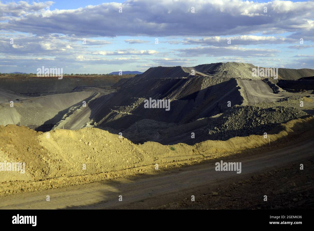 Mines mines mines australie australien Banque de photographies et d ...