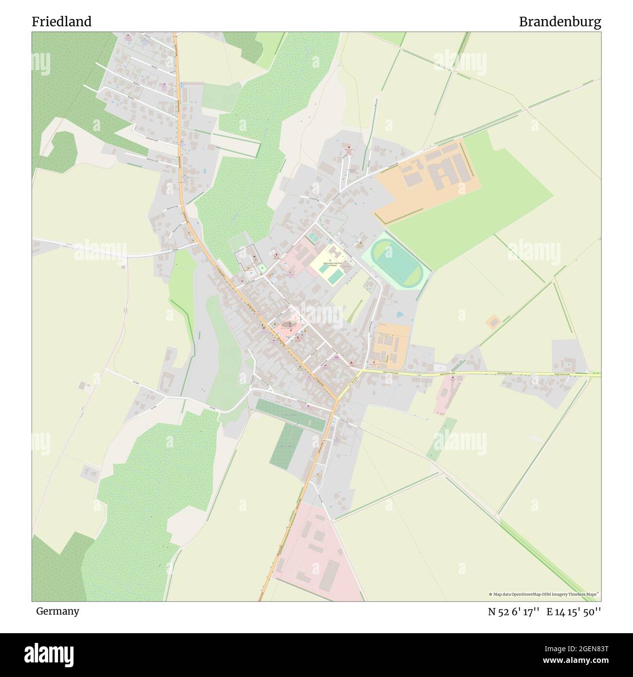 Friedland germany Banque d'images détourées - Alamy