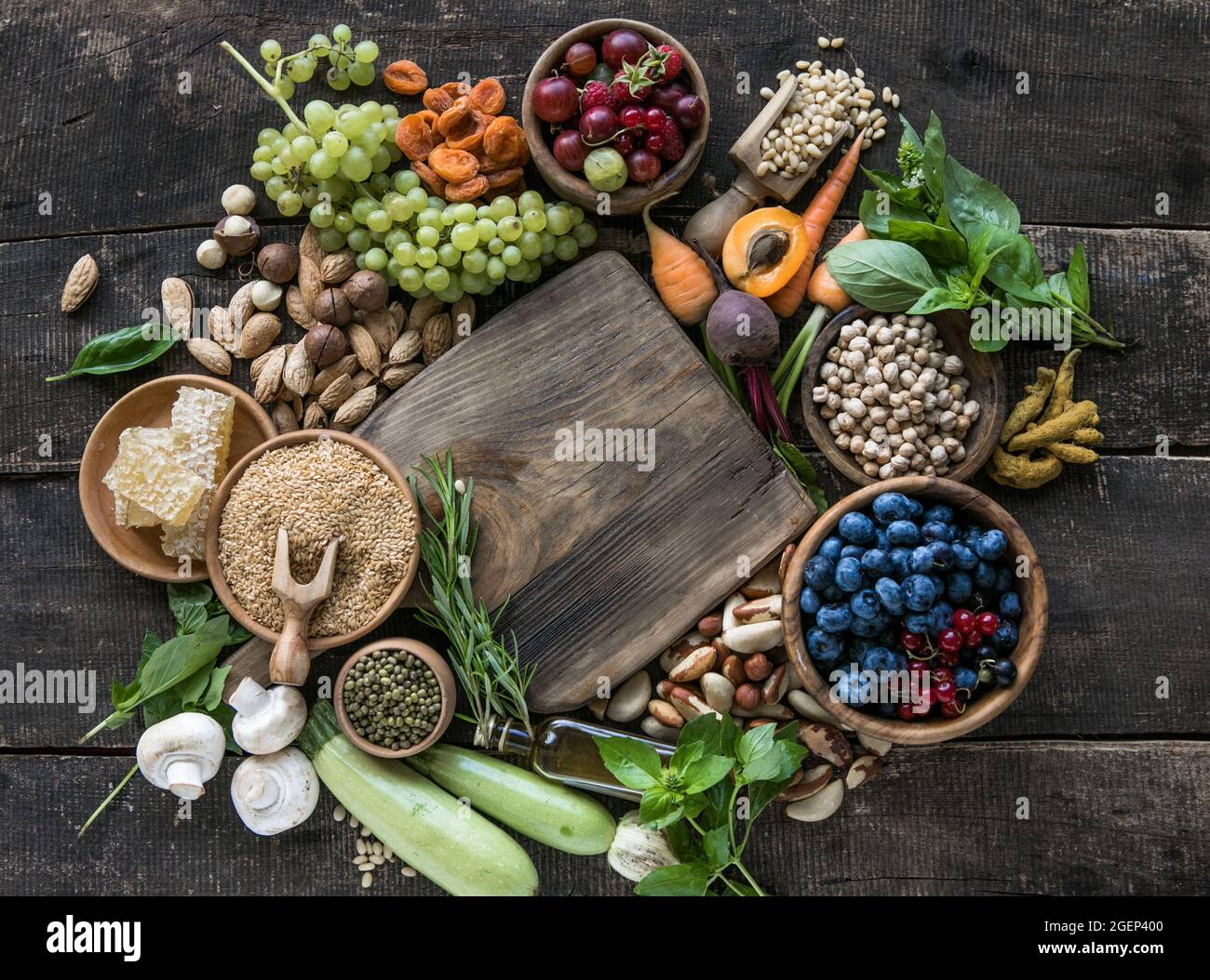 Grande collection des aliments les plus sains au monde très haut en ...