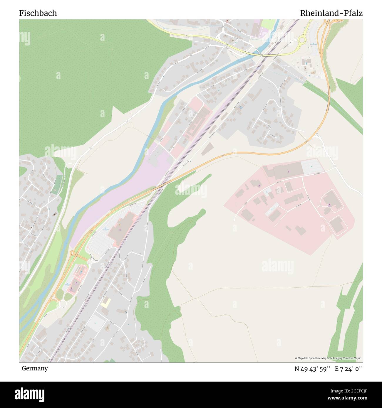 Fischbach, Allemagne, Rheinland-Pfalz, N 49 43' 59'', E 7 24' 0 ...