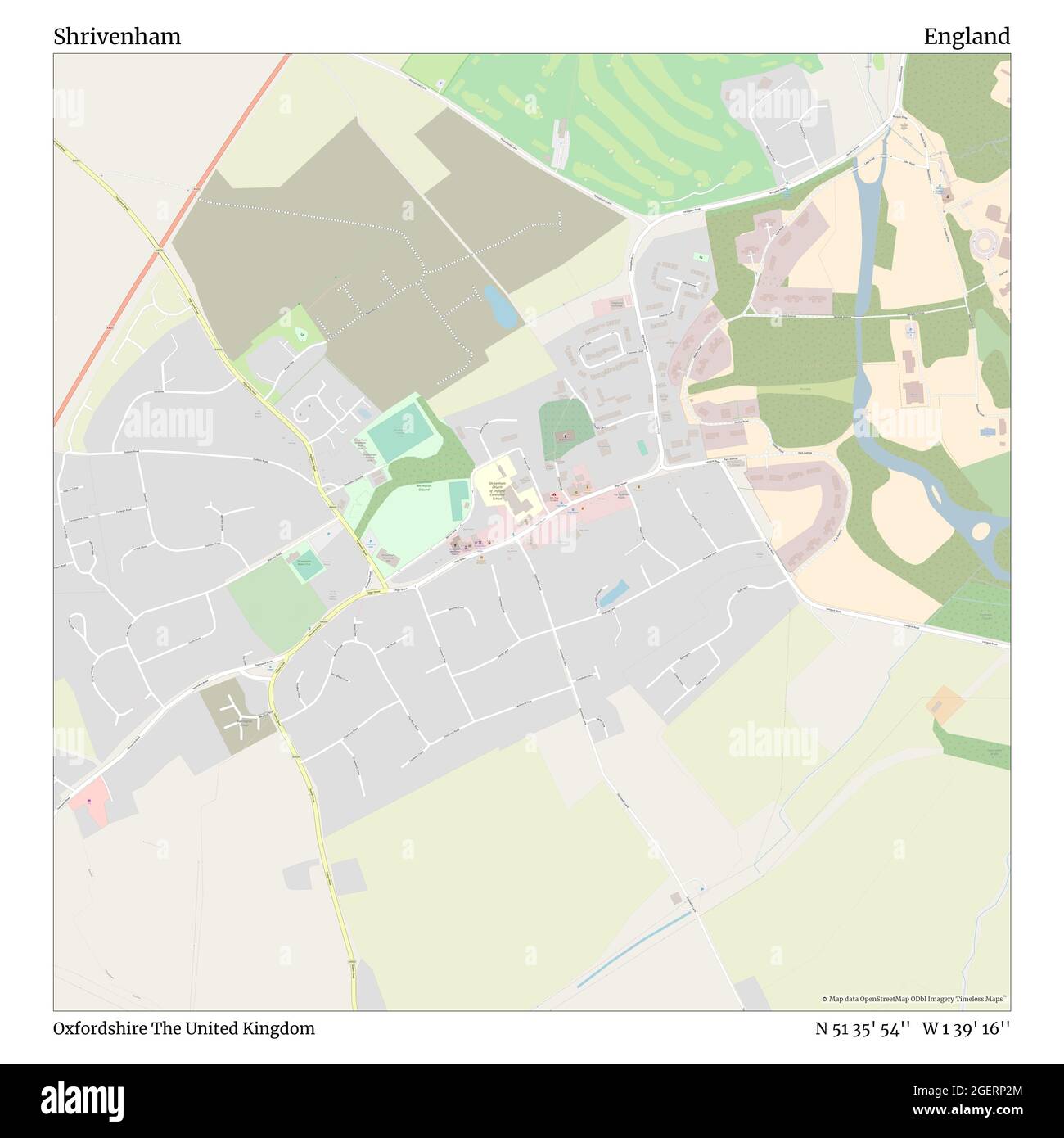 Shrivenham, Oxfordshire, Royaume-Uni, Angleterre, N 51 35' 54'', W 1 39 ...