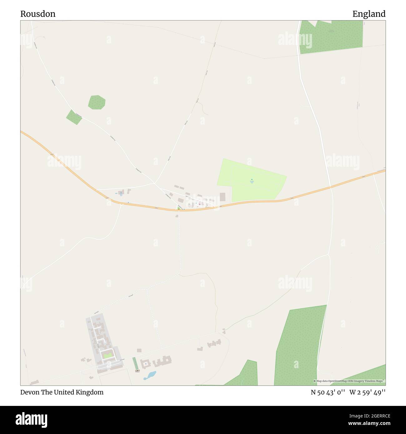 Rousdon, Devon, Royaume-Uni, Angleterre, N 50 43' 0'', W 2 59' 49 ...