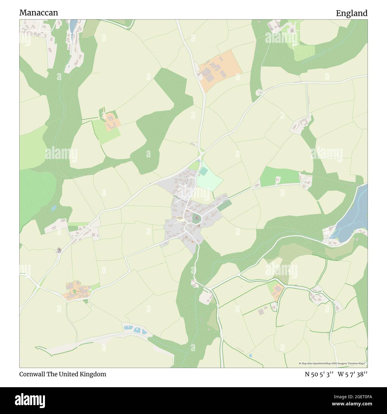 Map of cornwall england Banque de photographies et d’images à haute ...