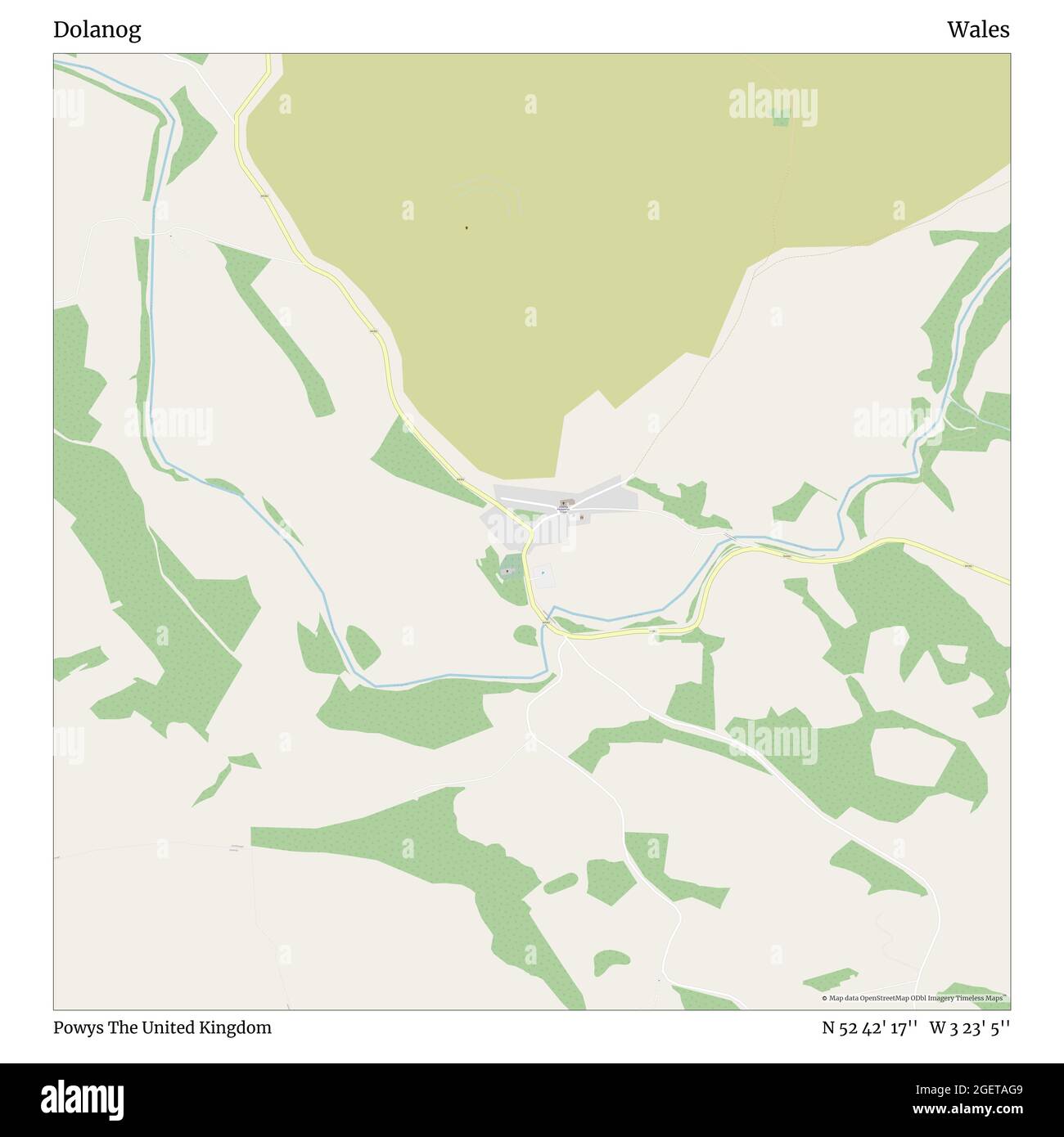 Dolanog, Powys, Royaume-Uni, pays de Galles, N 52 42' 17'', W 3 23' 5 ...