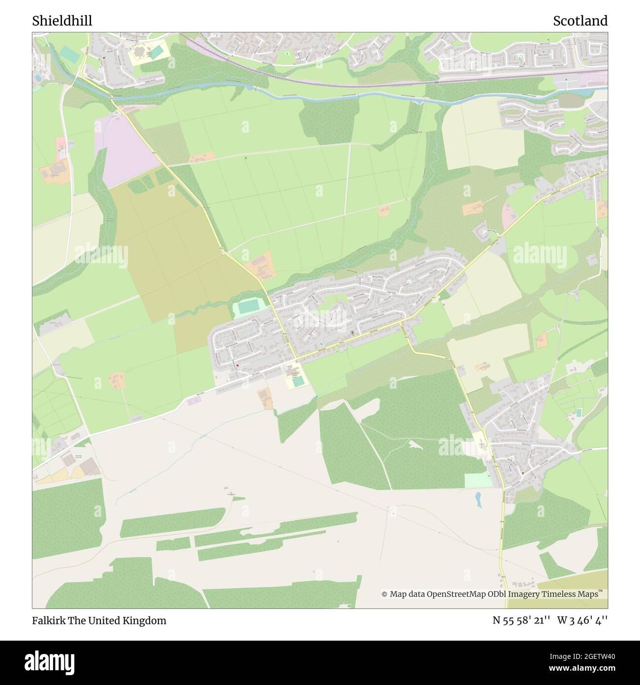 Mappa di falkirk Banque de photographies et d’images à haute résolution ...